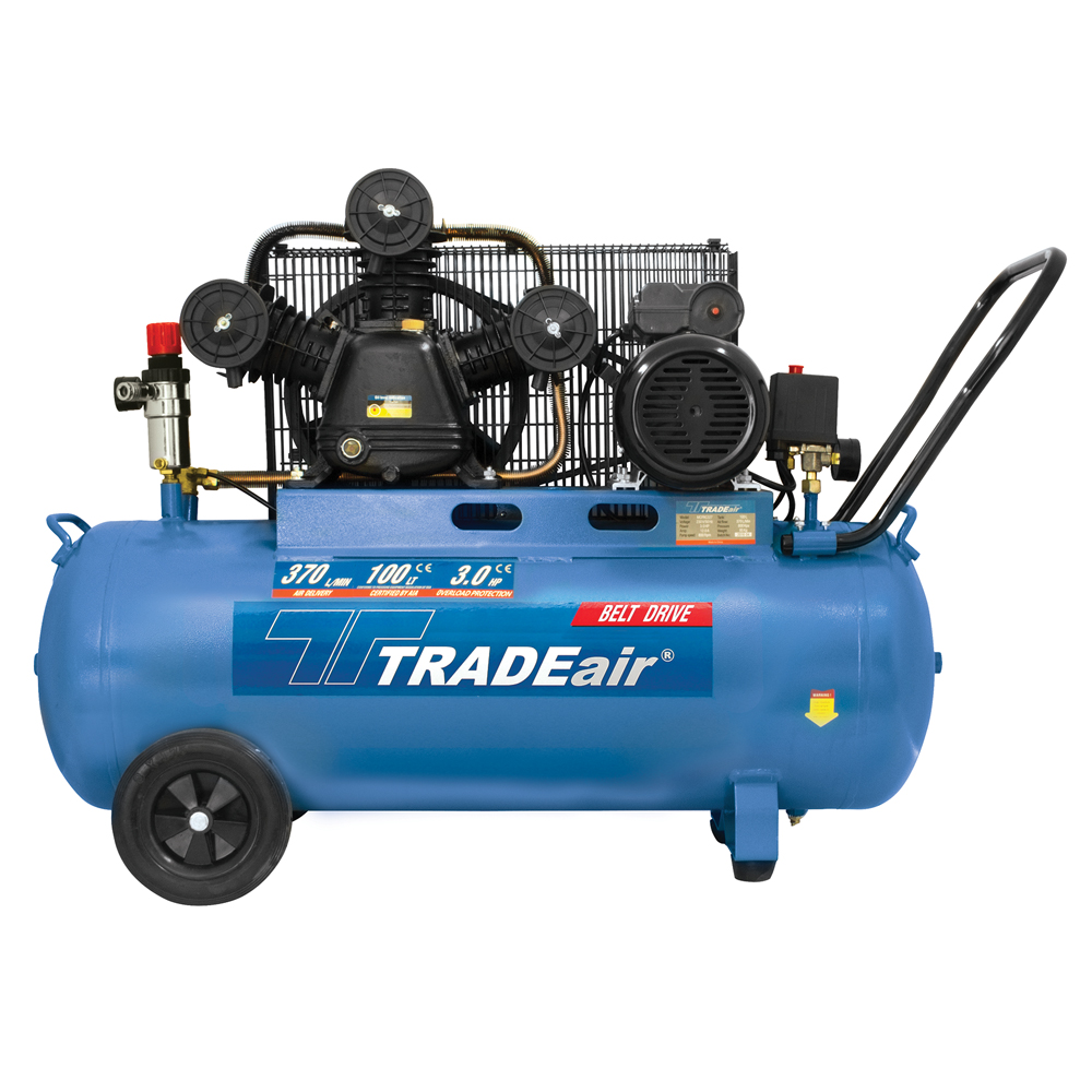 MCFRC227 COMPRESSOR3HP-100L W B/D T/AR Tradeair - BR Trading