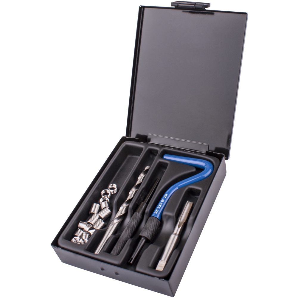 TORK CRAFT - THREAD REPAIR KIT M8 INTERNAL (METAL BOX) NR8008 - BR Trading