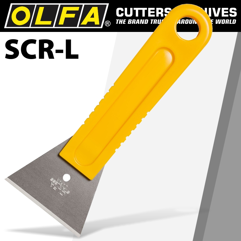 OLFA SCRAPER 60MM SHARP EDGE SOLID BLADE OLF SCRL - BR Trading
