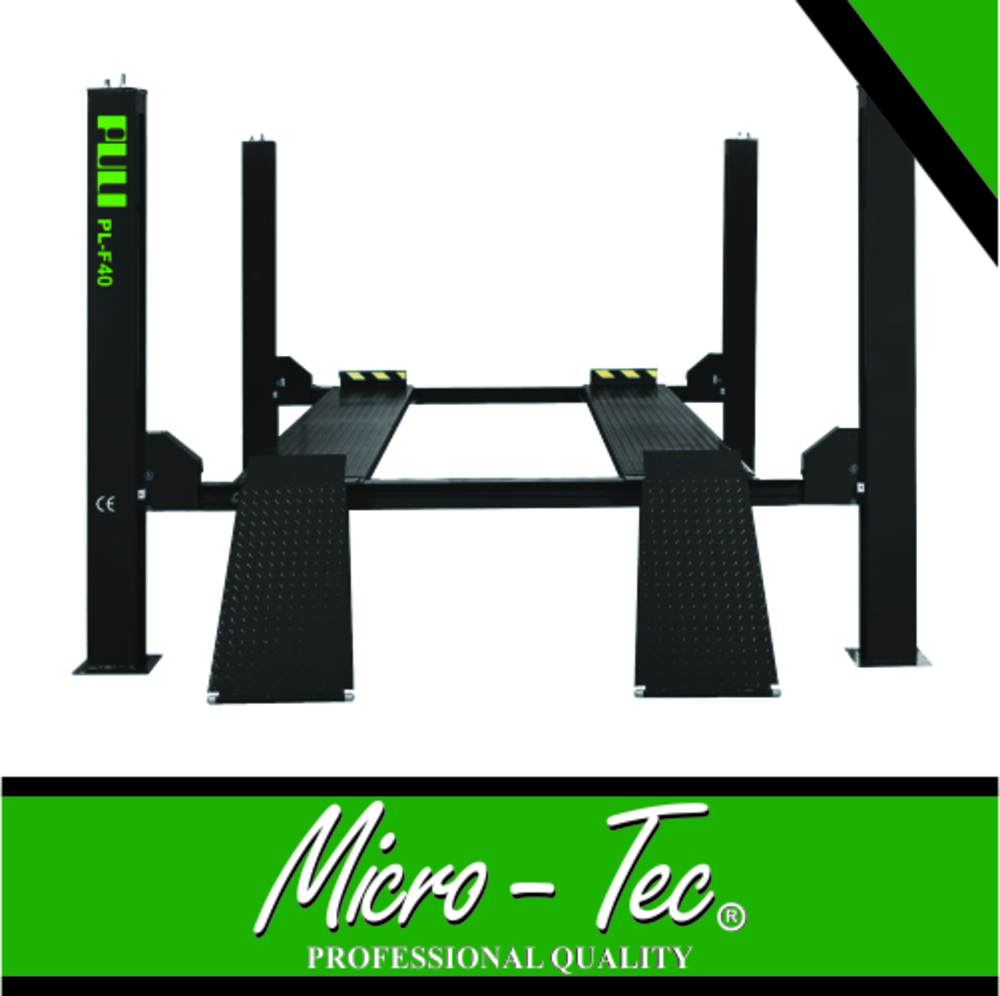 PL-F40 FOUR POST LIFT 4000KG - MICRO-TEC - BR Trading