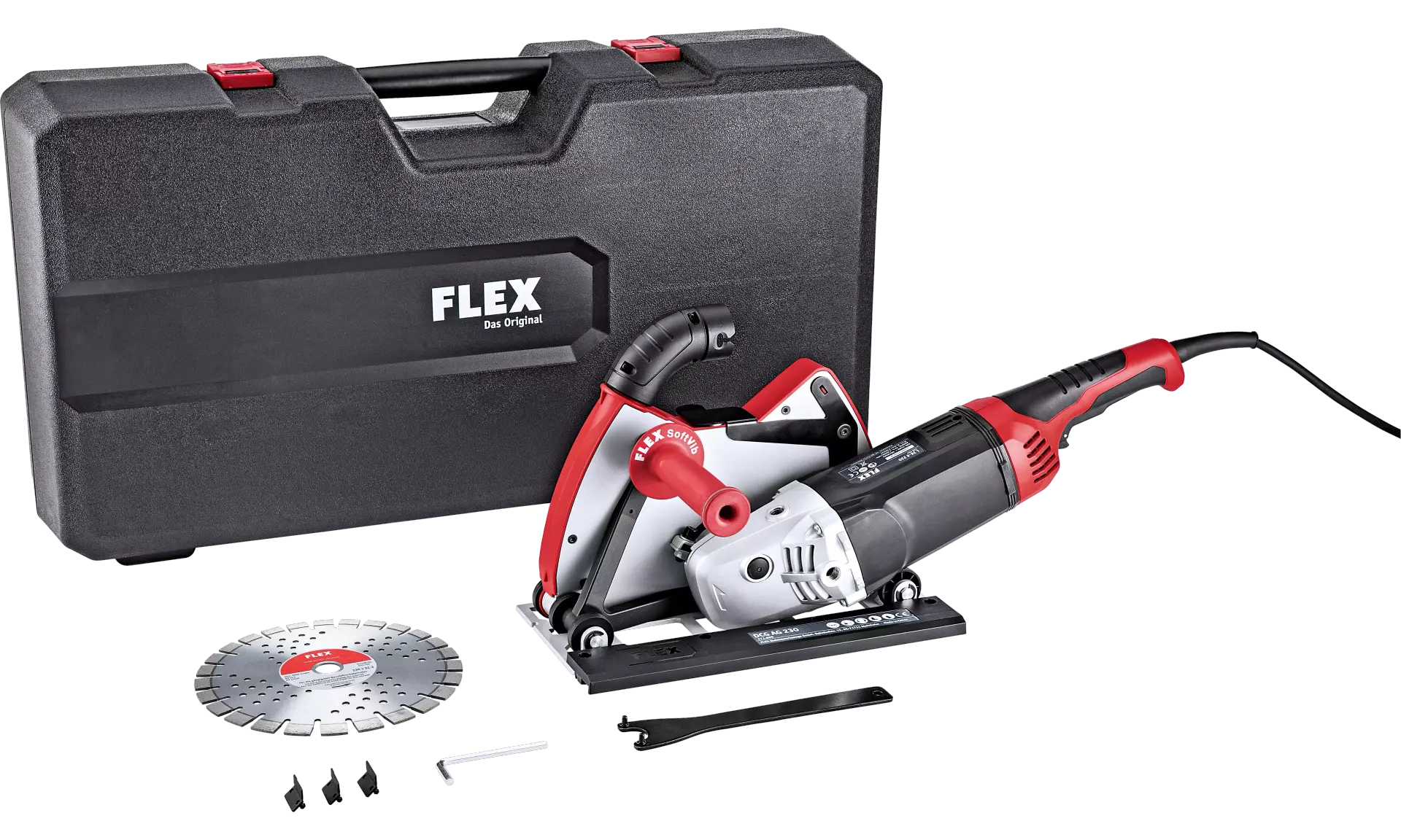 FLEX - Diamond Cutting System in a carry case - DCG L 26-6 230 Set - BR ...