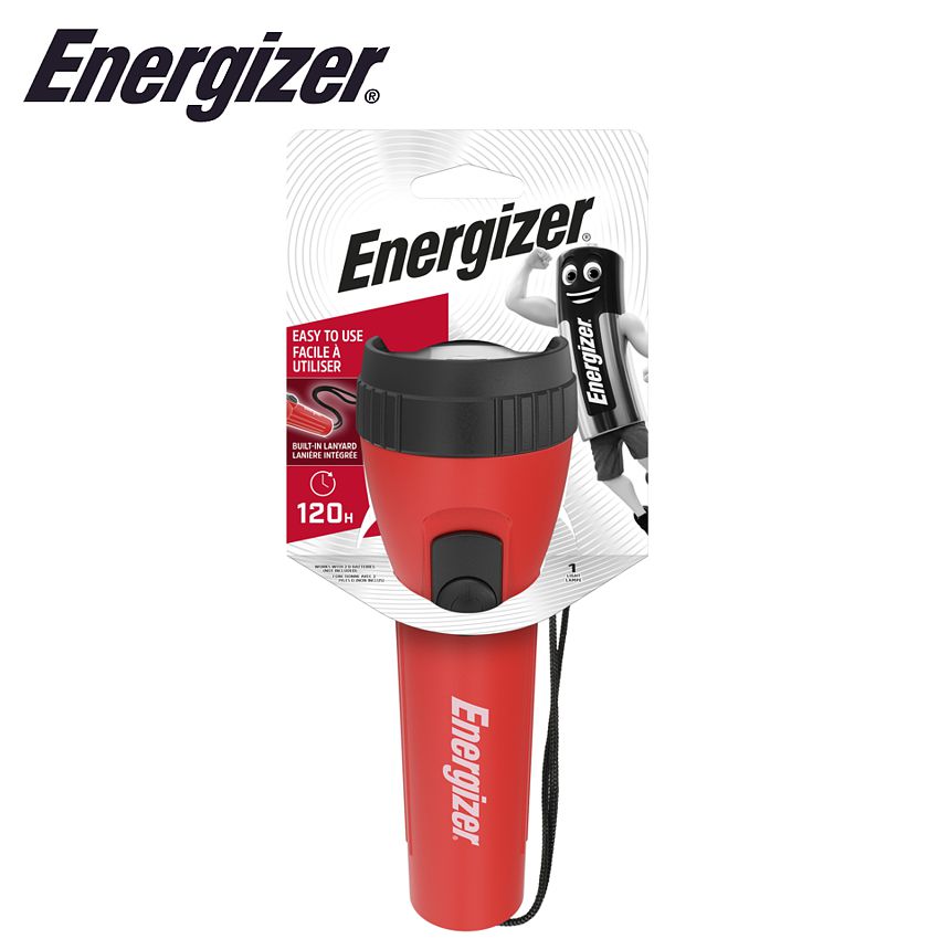 ENERGIZER - TORCH RED MEDIUM 2D 25 LUMENS (10x PACK) E300667700 - BR ...