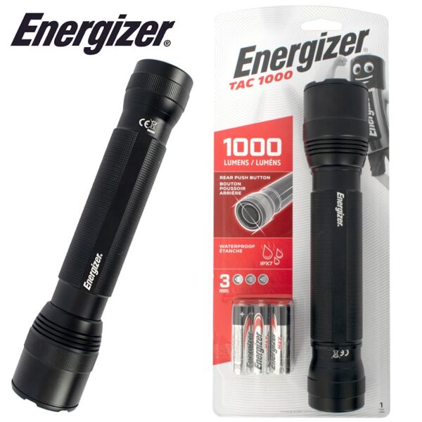 ENERGIZER - TACTICAL ULTRA TORCH 1000 LUMENS E301699200 | BR Trading