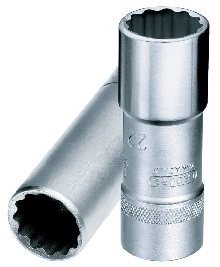 GEDORE - D19L 16mm Extra Deep Socket 15712 - BR Trading