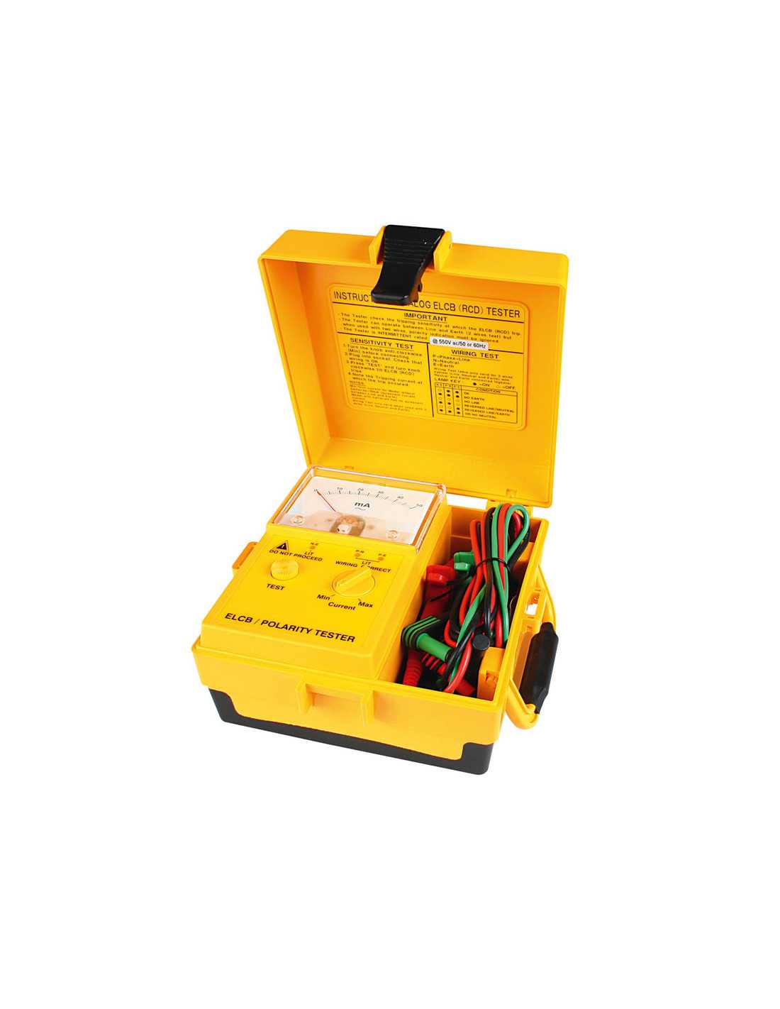 HellermannTyton ELCB Analogue Tester 50mA 550v TEL2SC - BR Trading