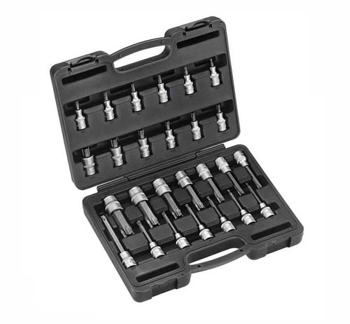FORCE 1/2 DR 26PC STAR SOCKET BIT SET FO4263 - BR Trading