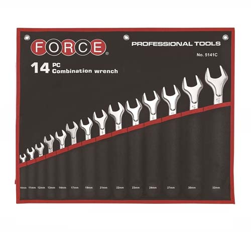 FORCE 14PC COMBINATION WRENCH SET 5/16 - 1 1/4SAE - FO5141S - BR Trading