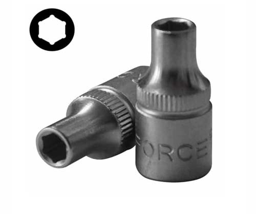 FORCE 1/4 DR 6PT STANDARD SOCKET 5.5MM FO525055 - BR Trading