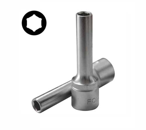 FORCE 1/2 DR 6PT DEEP SOCKET 28MM FO5457728 - BR Trading