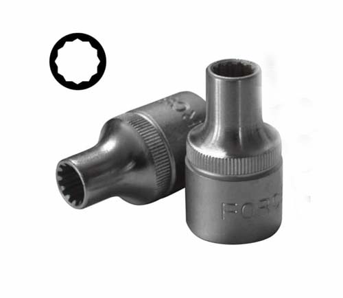 FORCE 1/2 DR SPLINE SOCKET 10MM FO54Q10 - BR Trading