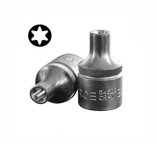 FORCE 1/2 DR FEMALE DEEP STAR SOCKET E10 FO5467710 - BR Trading