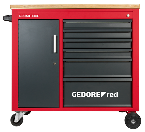 GEDORE RED Wingman Mechanic Tool Trolley | Workshop Storage