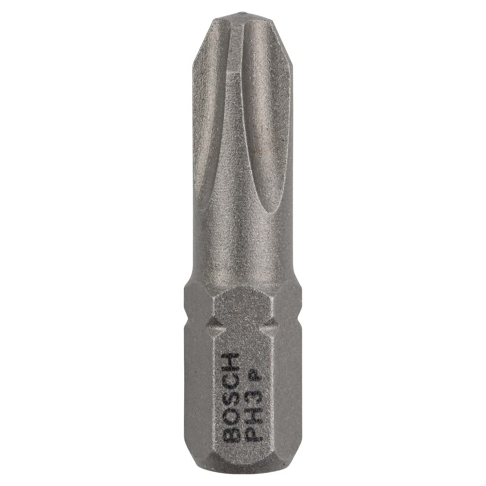 BOSCH PROFESSIONAL - Screwdriver bit Extra Hard PH 3, 25 mm, 25 pc ...