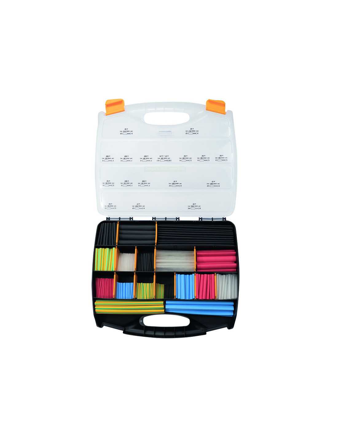 HellermannTyton - Shrink Kit Universal 975 Piece - 380-03002 - BR Trading