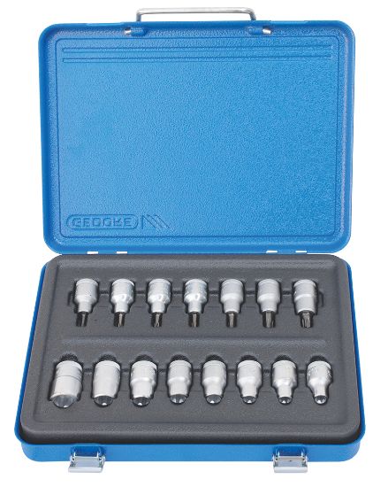 Gedore FMT Torx 1/2 Inch Socket Set | Professional Quality Tools
