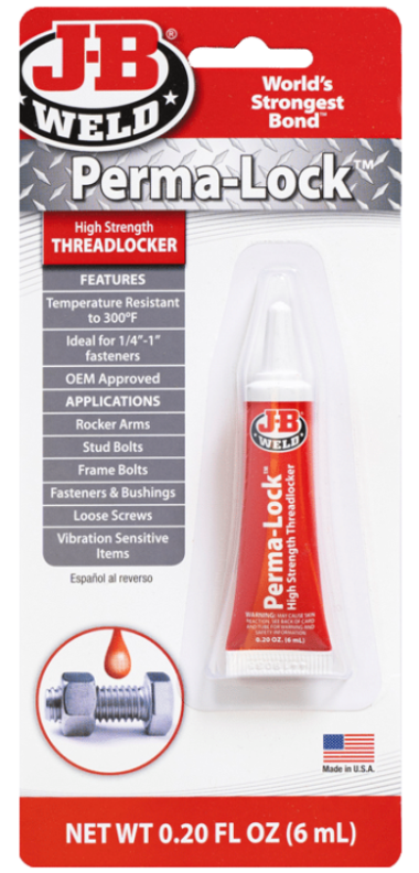 JB WELD - Perma-Lock High Strength Red - JBW27106 - BR Trading